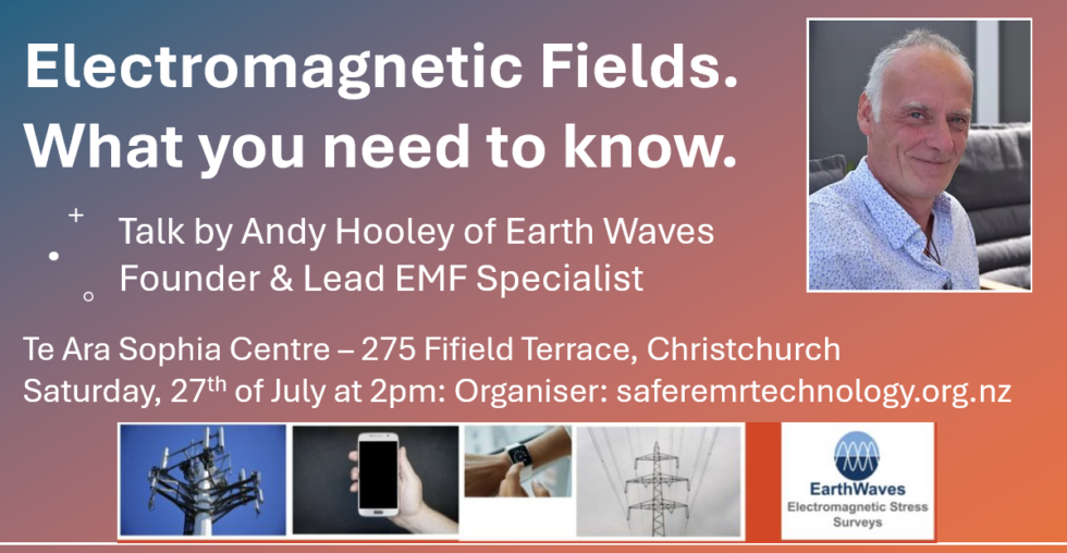Public Talk: Electromagnetic Fields - What you need to know. - STANZ