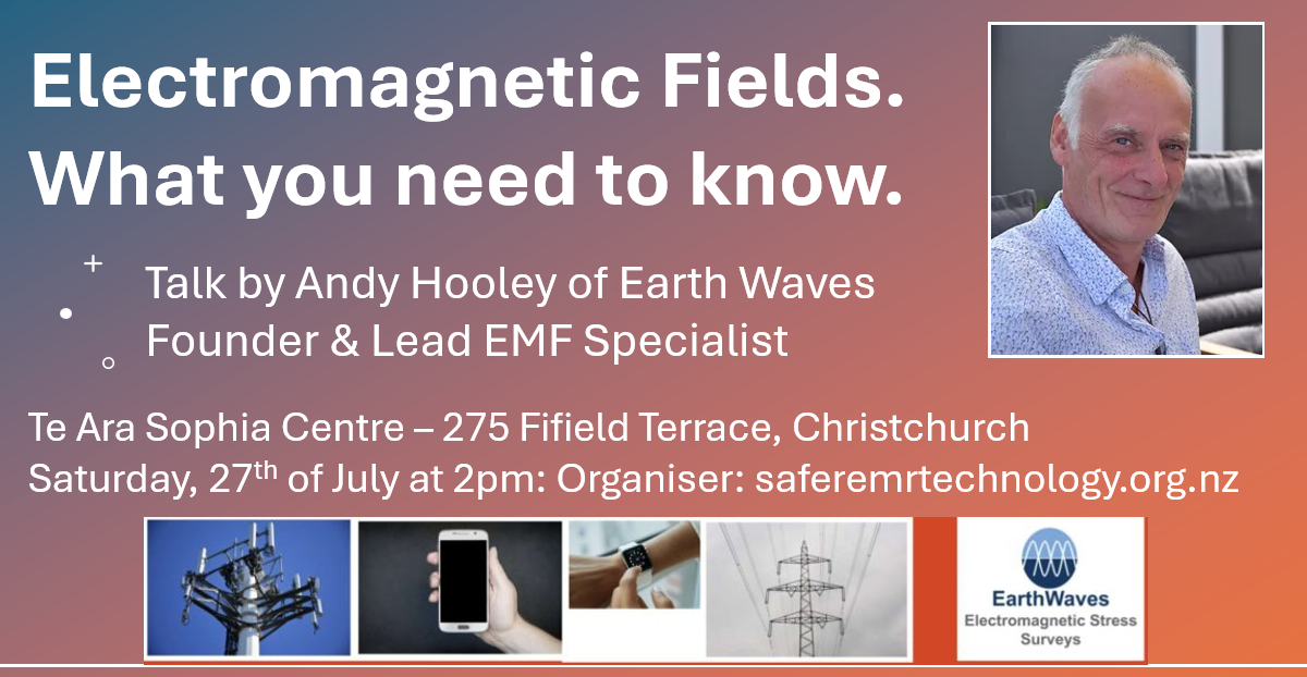 Public Talk: Electromagnetic Fields - What you need to know. - STANZ